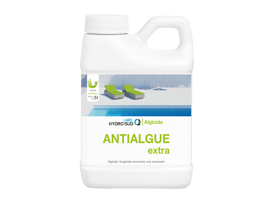 Antialgue Extra - 5 l - LABEL HYDROSUD - Piscines HydroSud